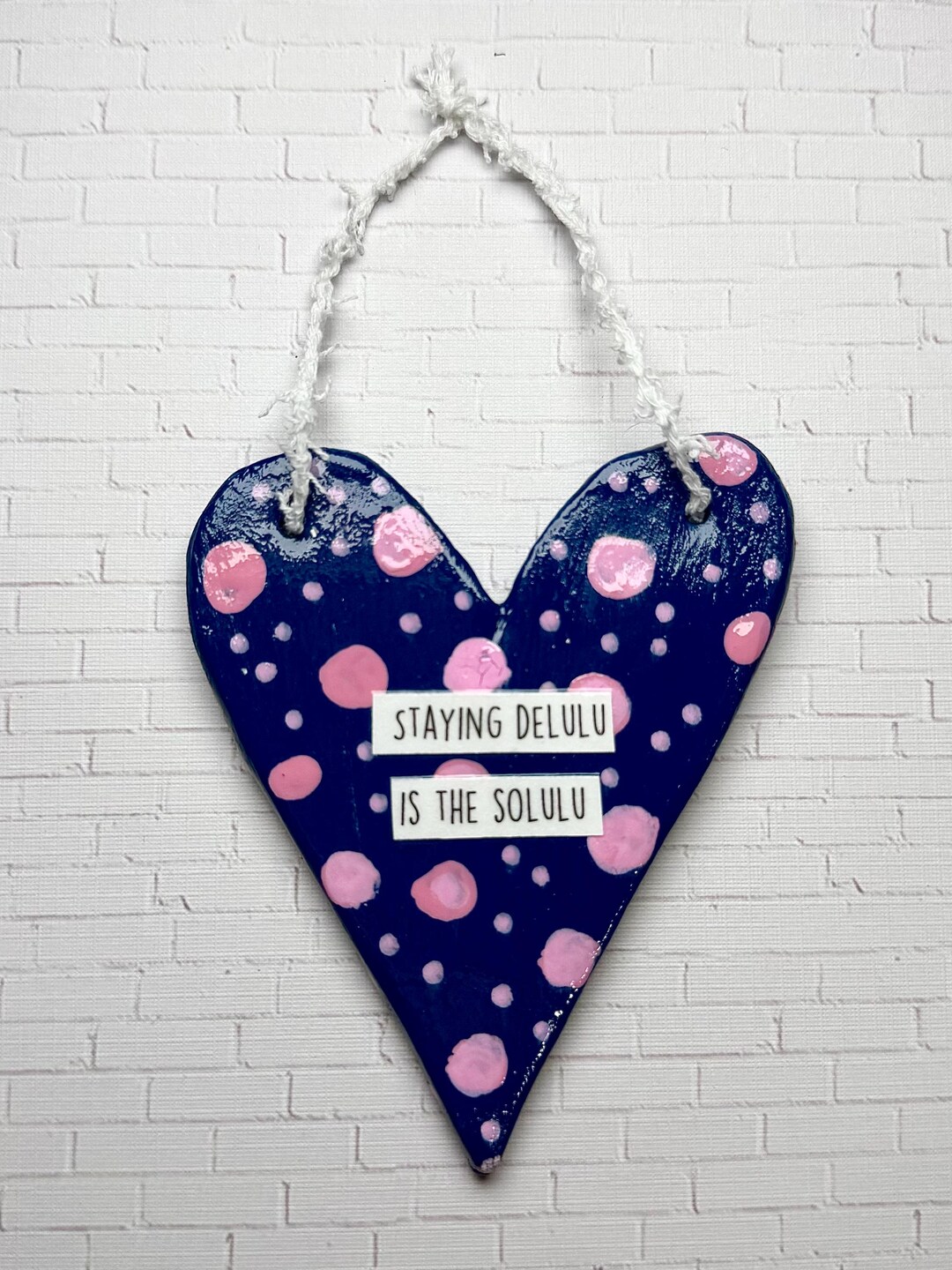 Clay Wall Hanger | Office Decor | Room Decor | Dorm Room Decor | Best ...