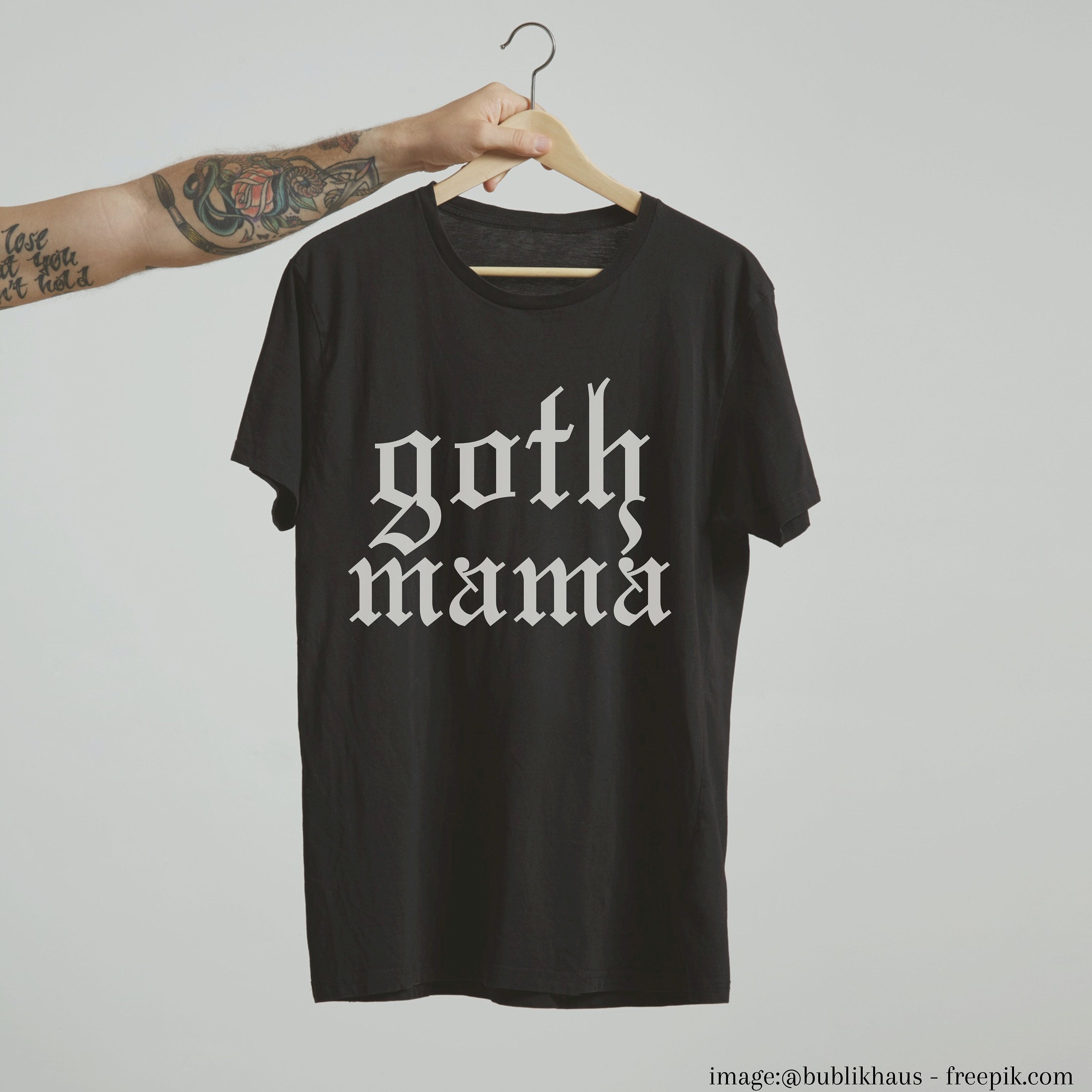 Goth Mama Shirt, Goth Mom Tee, Gifts for Mom, Goth Aesthetic, Mama T Shirt, Goth Mum T-shirt ...