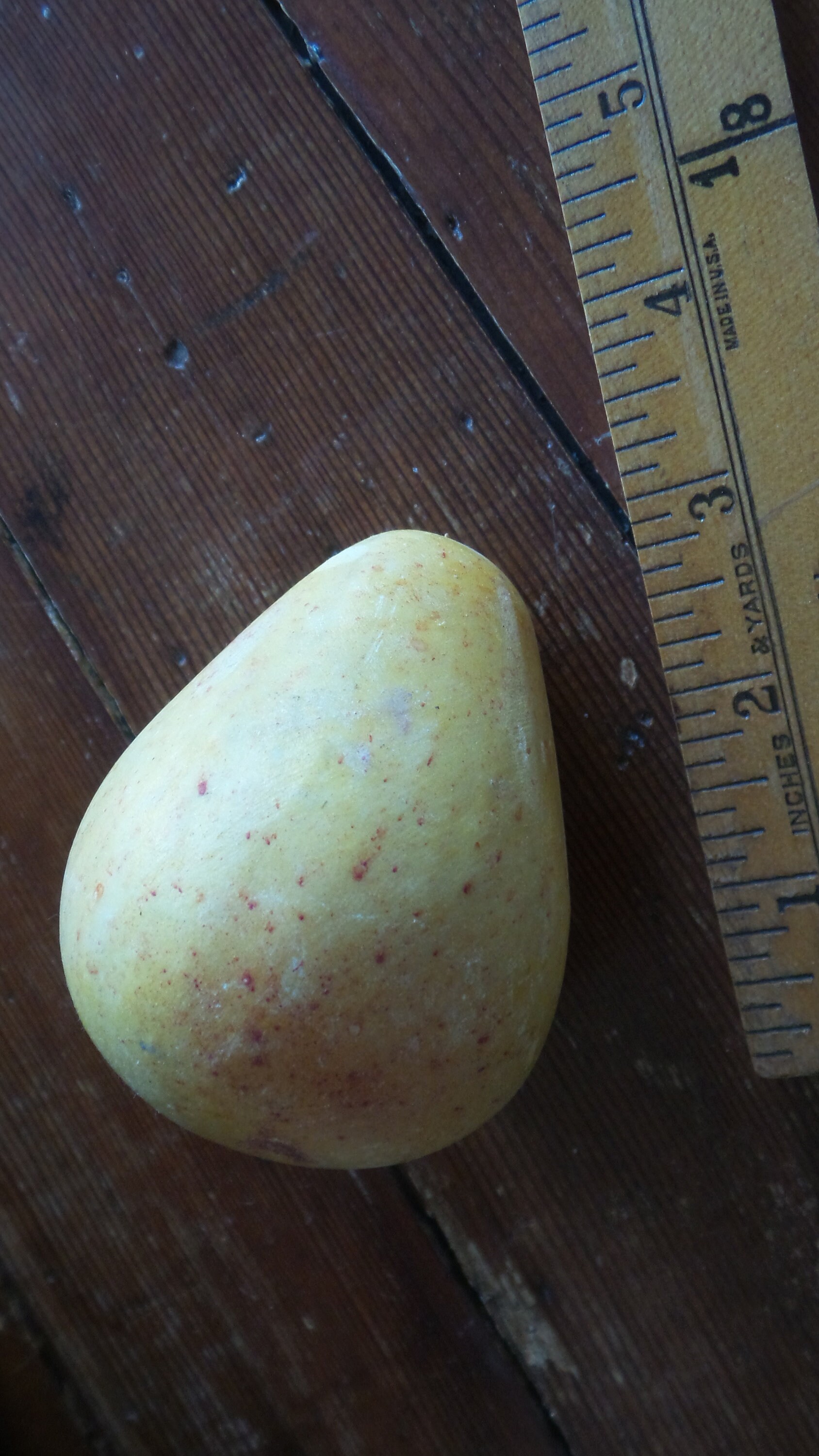 Antique STONE FRUIT PEAR, Primitive, Farmhouse, Country - Etsy