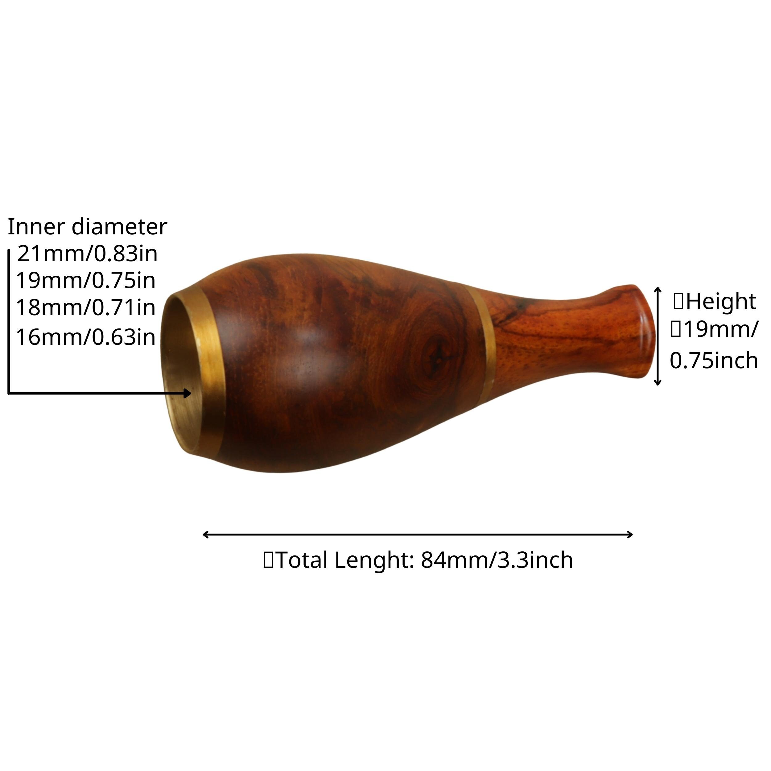 Cigar Holder Wood Cigar Mouthpiece Pipe 4 Sizes , Smoking Pube Cigar ...