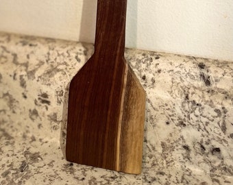 Earlywood Small Flat Wood Spatula, Saute Utensil / Flips Pancakes, Eggs ...