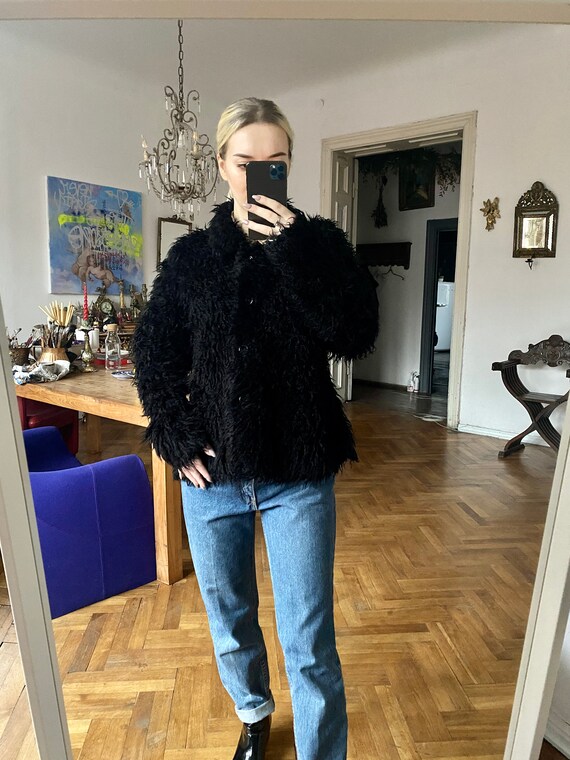 Fuzzy Black Lamb