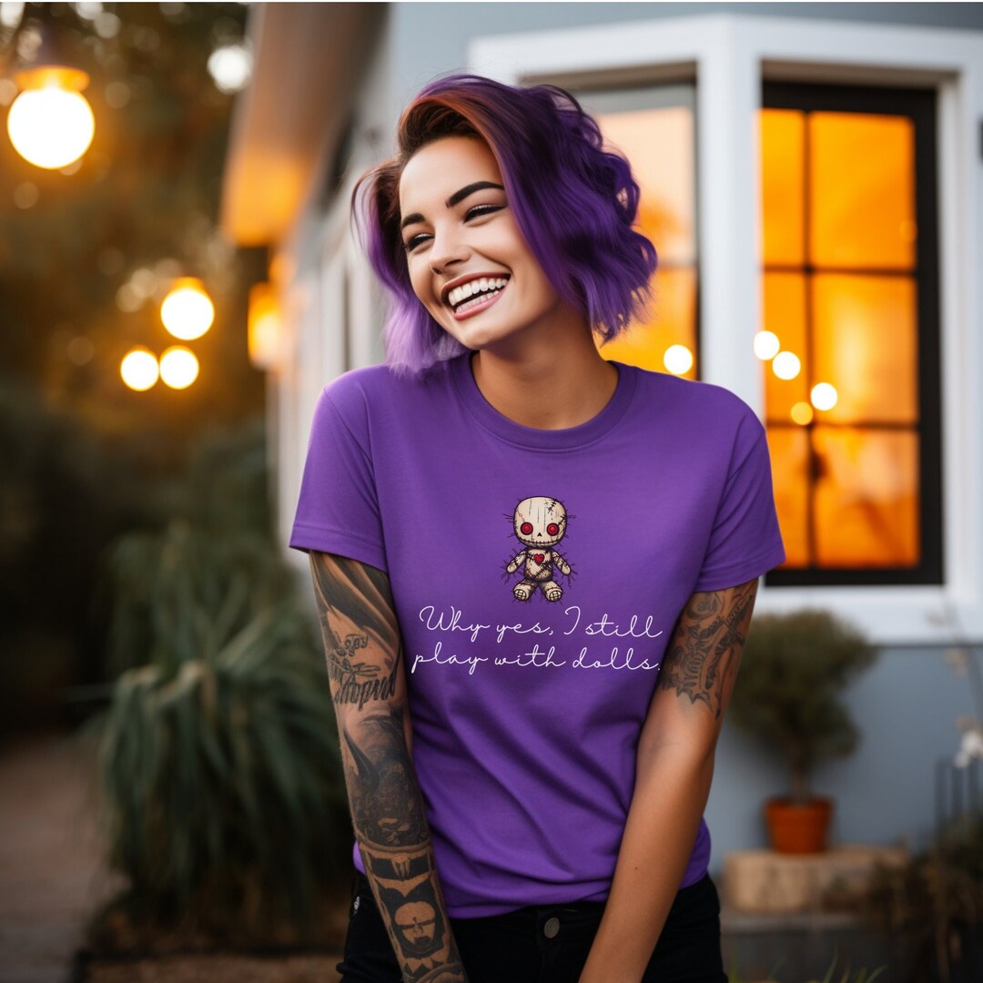 Voodoo Doll T-shirt, Funny Spooky Season, Sarcastic Halloween Shirt - Etsy