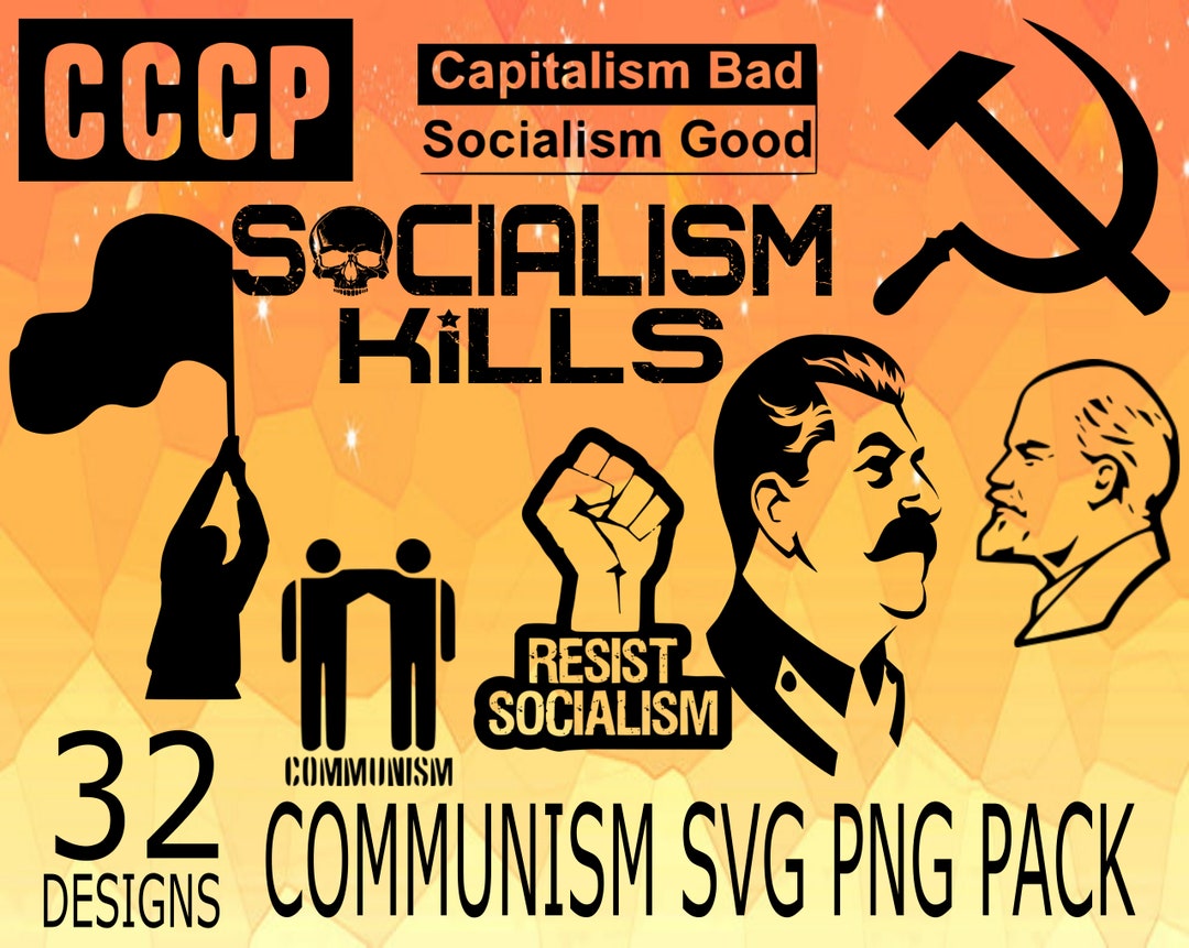 Communism SVG PNG Design Bundle Cricuit Design Pack Build Communism ...