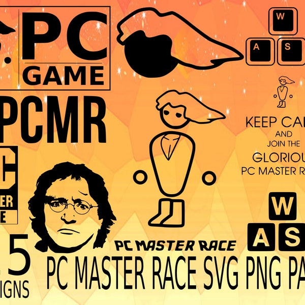 Gaming Pc Svg - Etsy