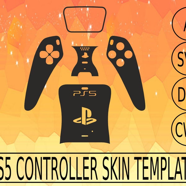 Ps5 Controller Svg - Etsy