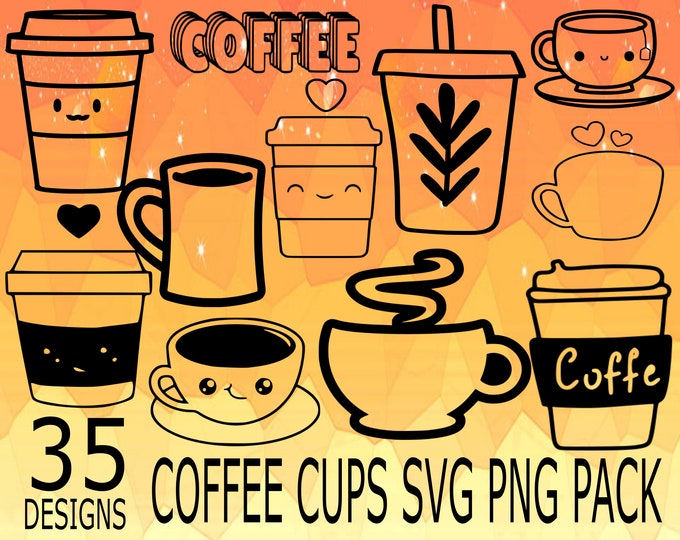 Cup Svg, Cups Svg, Tea Svg, Mug, Cute, SVG, Ai, Pdf, Eps, Svg, Dxf, Png ...