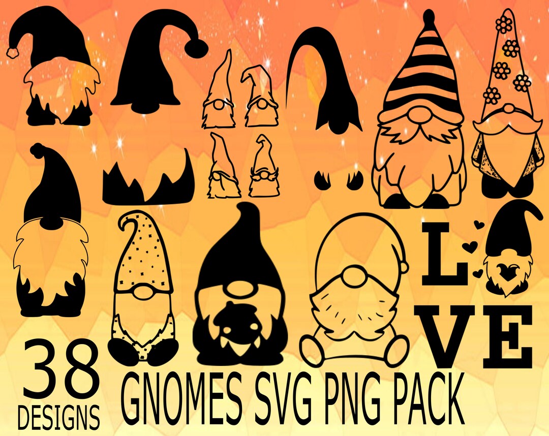 Gnomes SVG PNG Design Bundle Cricuit Design Pack Gnome Svg, Gnomes ...