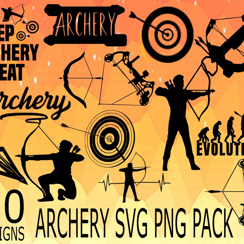 Archery Svg - Etsy