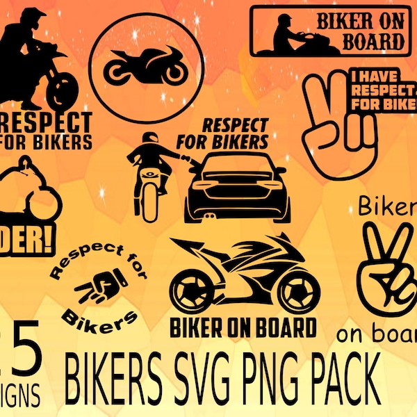 Respect for Bikers - Etsy