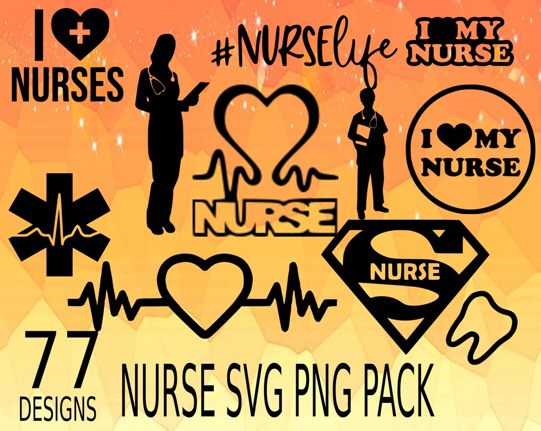Nurse SVG PNG Design Bundle Cricuit Design Pack Nursing Svg Png, Doctor ...