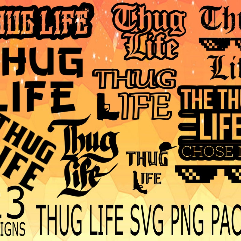 Funny Thug Life - Etsy