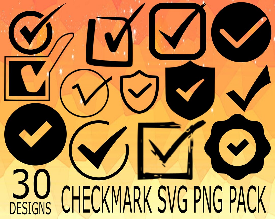 Checkmark SVG PNG Design Bundle, Computer Check, Positive Check, Arrow ...