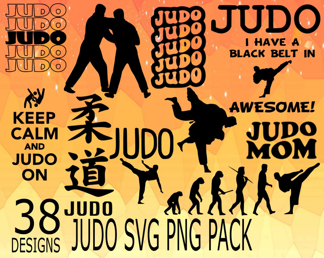Judo SVG PNG Design Bundle Judo Lover, Judo Vector, Fighting Judo, Judo ...