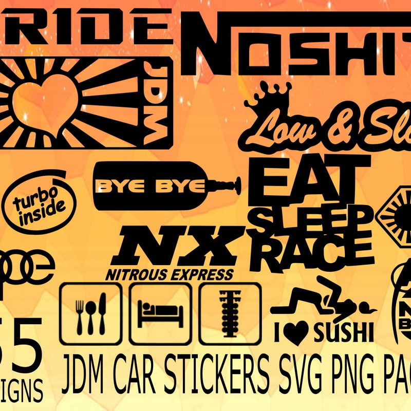 Cool Car Stickers - Etsy