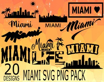 Miami Design Svg - Etsy