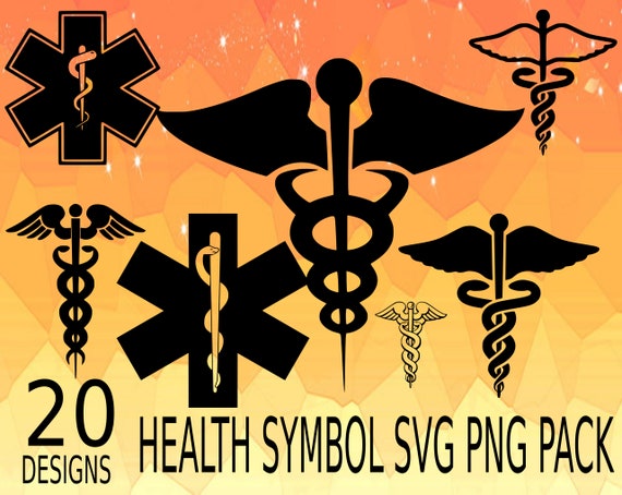 Health Symbol SVG PNG Design Bundle Cricuit Design Pack Medic - Etsy