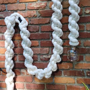 Handmade Macrame Pendant Light Cord Bohemian Home Decor Rope | Etsy