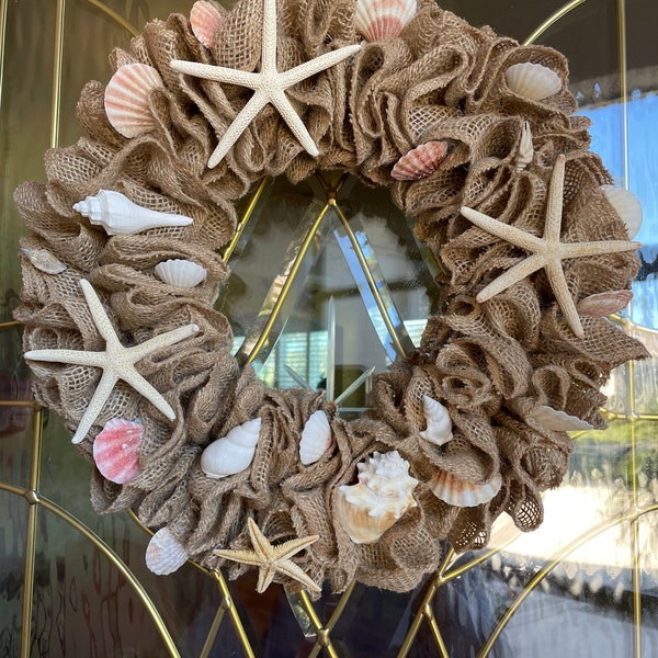 Sea Shell Wreath - Etsy
