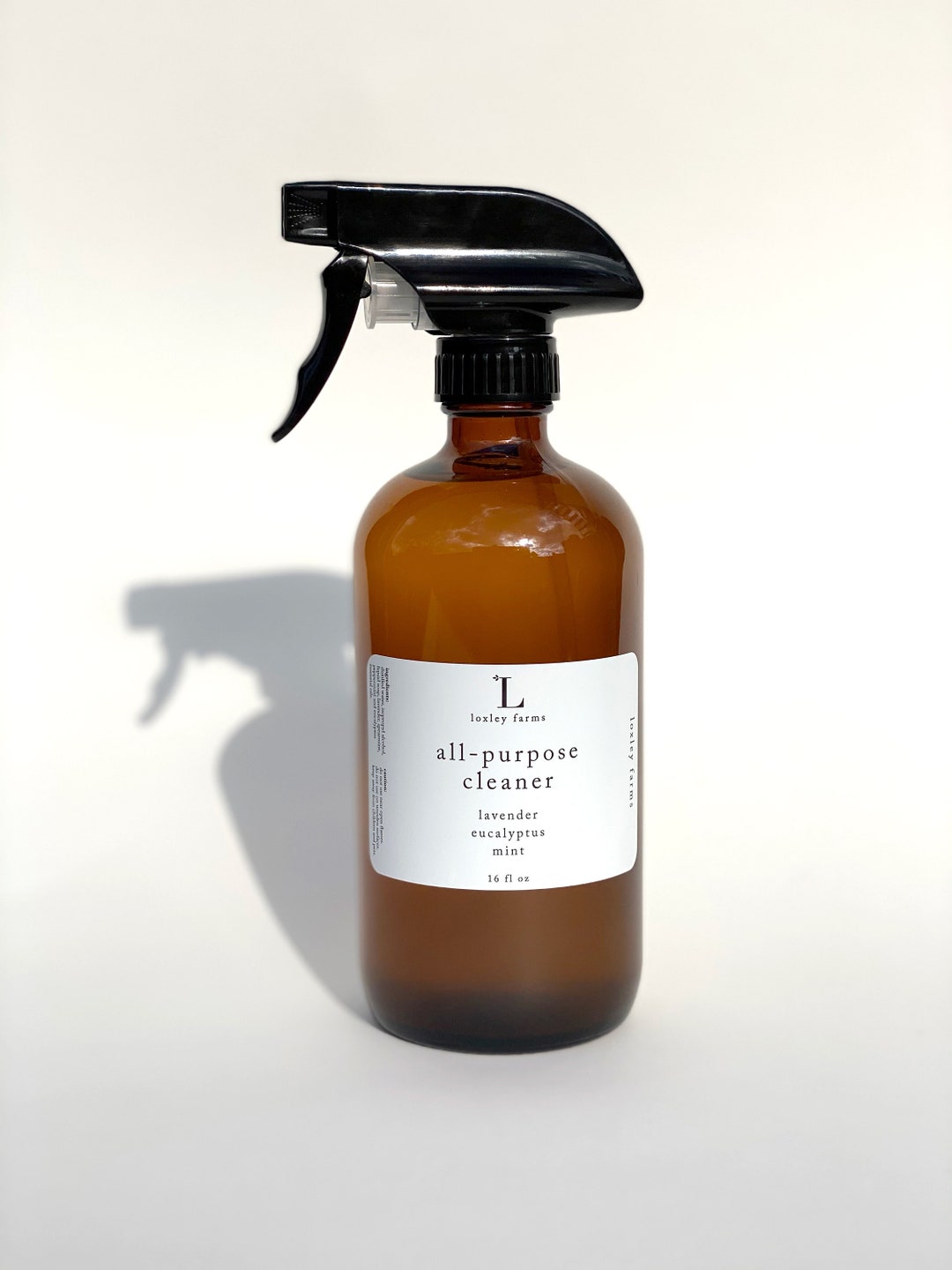 All Purpose Natural Spray Cleaner in Reusable Glass Amber - Etsy