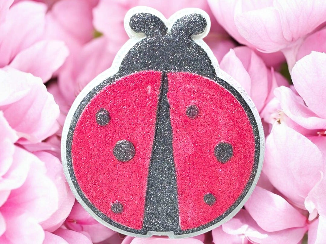 Lady Bug Bath Bomb - Etsy