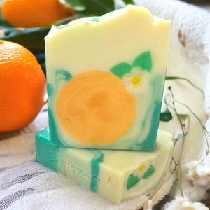 Orange Blossom Handcrafted Soap Bar - Etsy