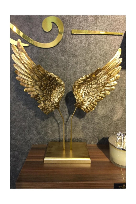 Container Candles Home Décor Angel Wing Statue Beautifully Resin Angel ...