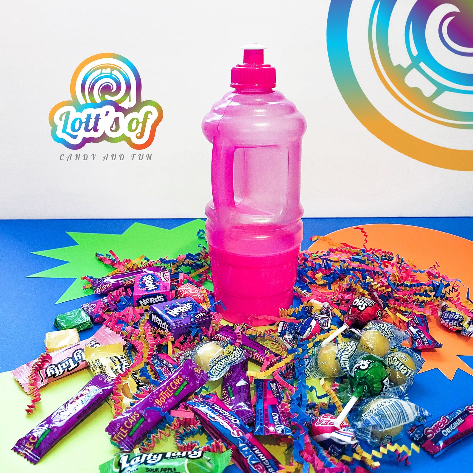 2 n 1 Water Bottle Candy Filled Birthday Gift | Etsy