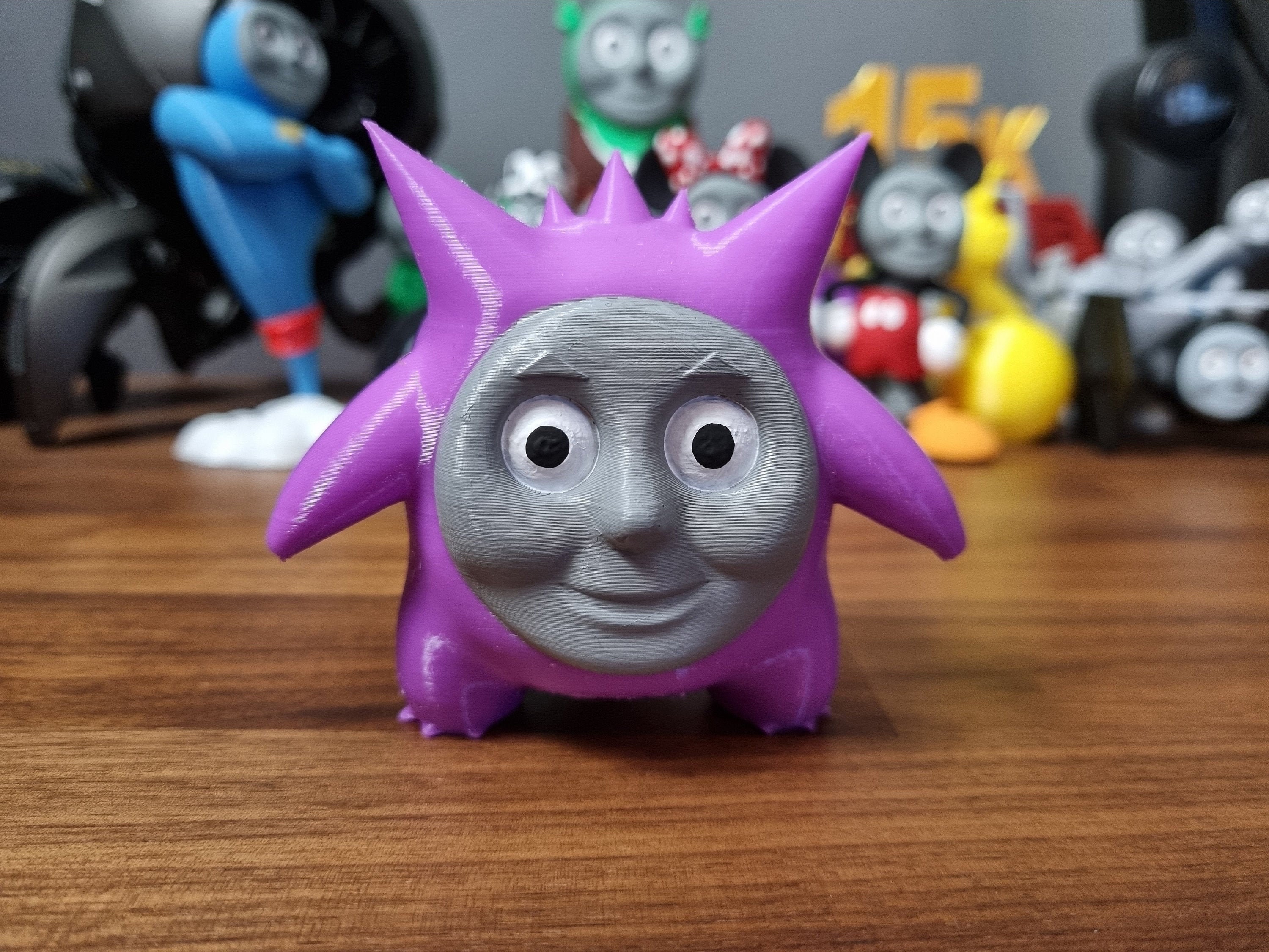 Thomas the Gengar 3D Printed Cursed 3D Prints Pokemon | Etsy UK