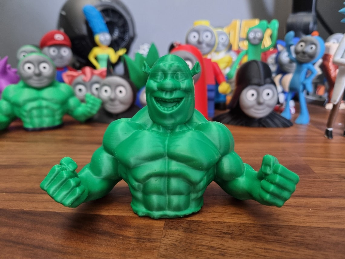 Uwu Daddy Shrek Shrek Meme Cursed Gift Oddbody Hulk | Etsy India