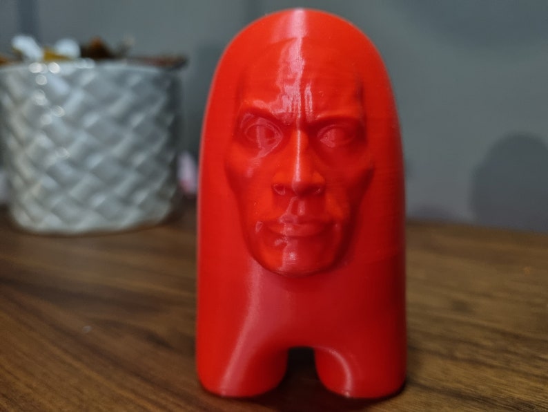 The Rock Looks Pretty Sus Among Us the Rock 3D Print Among | Etsy UK