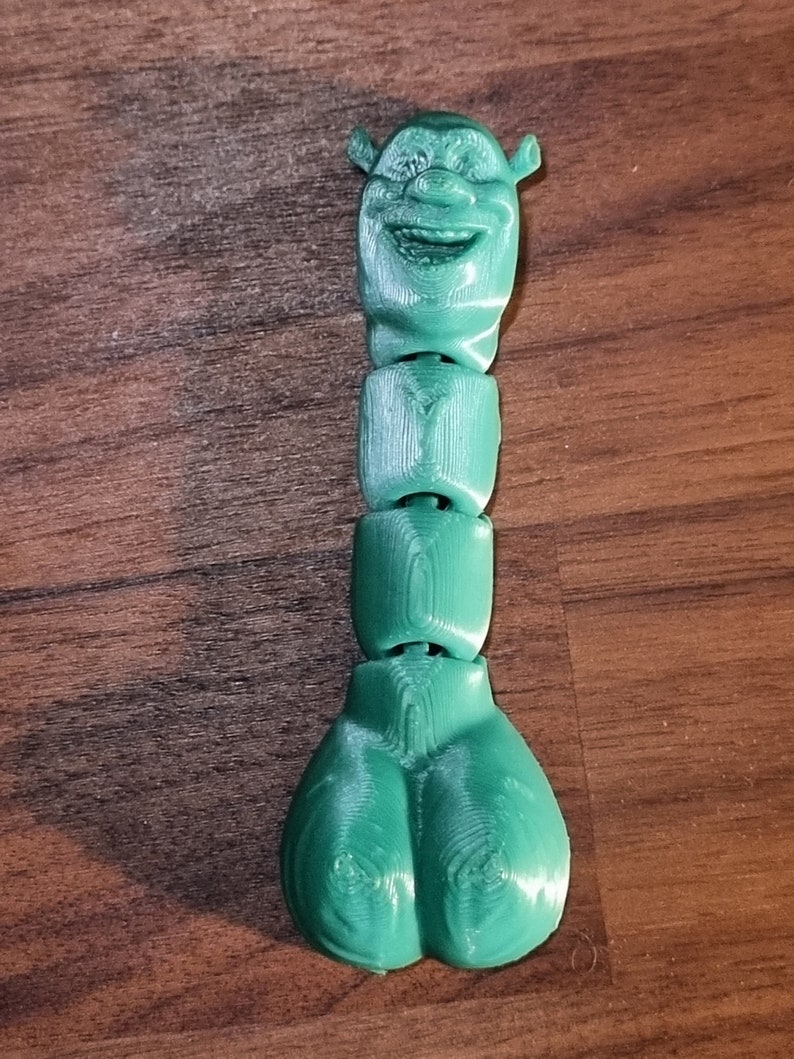 Shrock Shrek Penis 3D Print Hen Do Gift Shrek Meme | Etsy