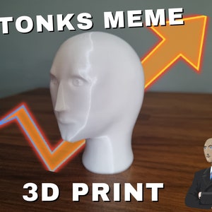 Stonks Meme Head Meme Gift Stonks Cursed Gift Funny - Etsy Finland