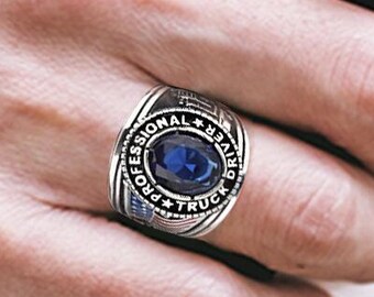 Truck Driver Ring - Etsy