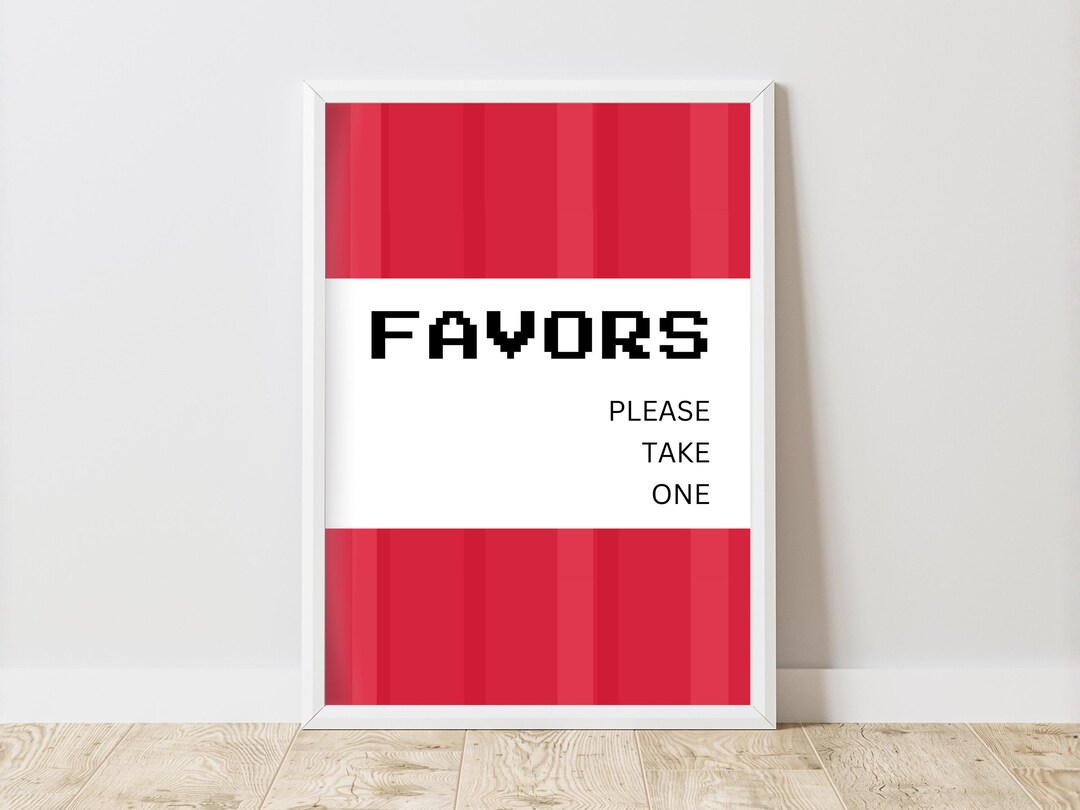 TNT Party Favors Sign Printable Template, TNT Style Editable Poster ...