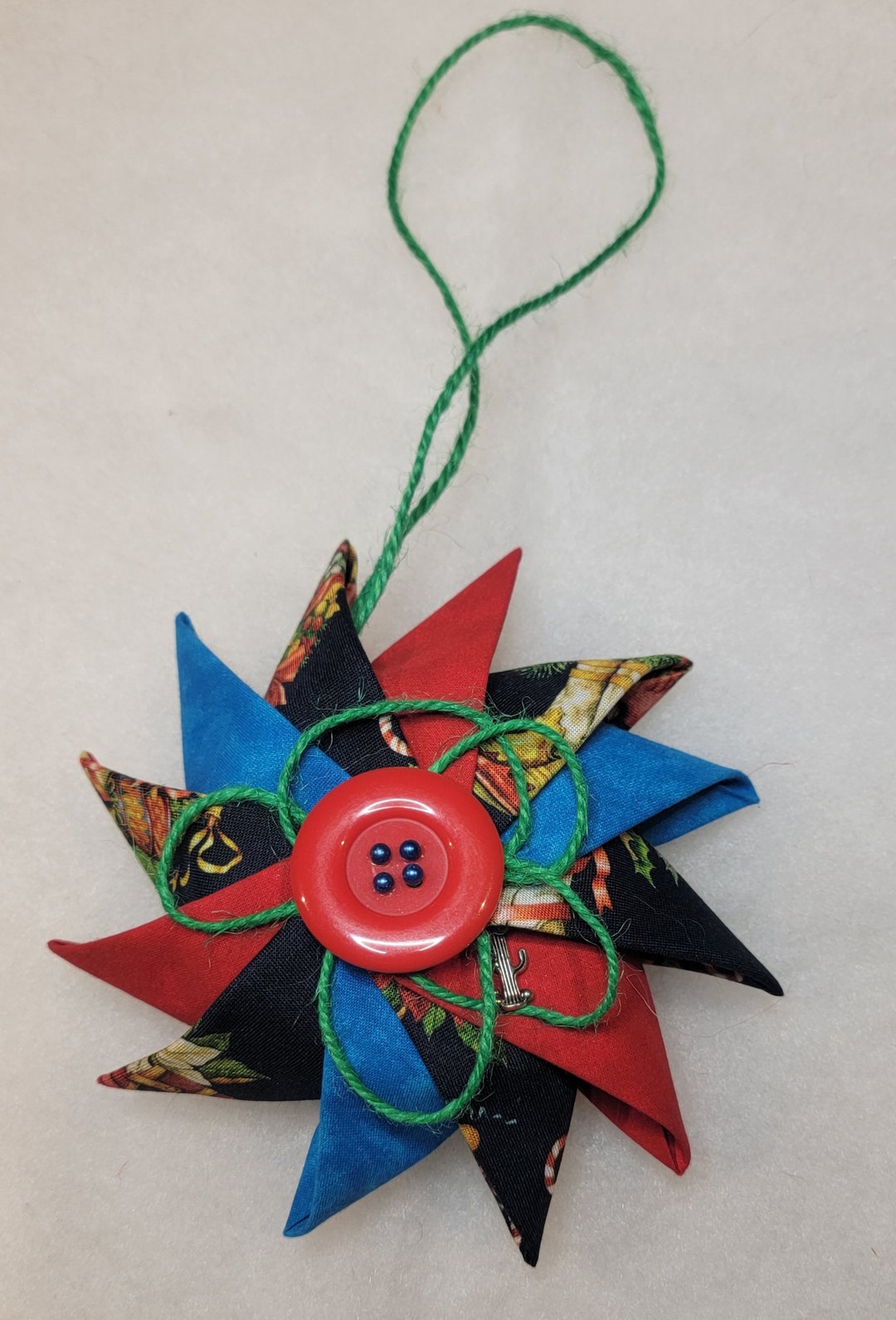 Candy Canes and Cowboy Boots Pinwheel Ornament (CMAS120) - Etsy