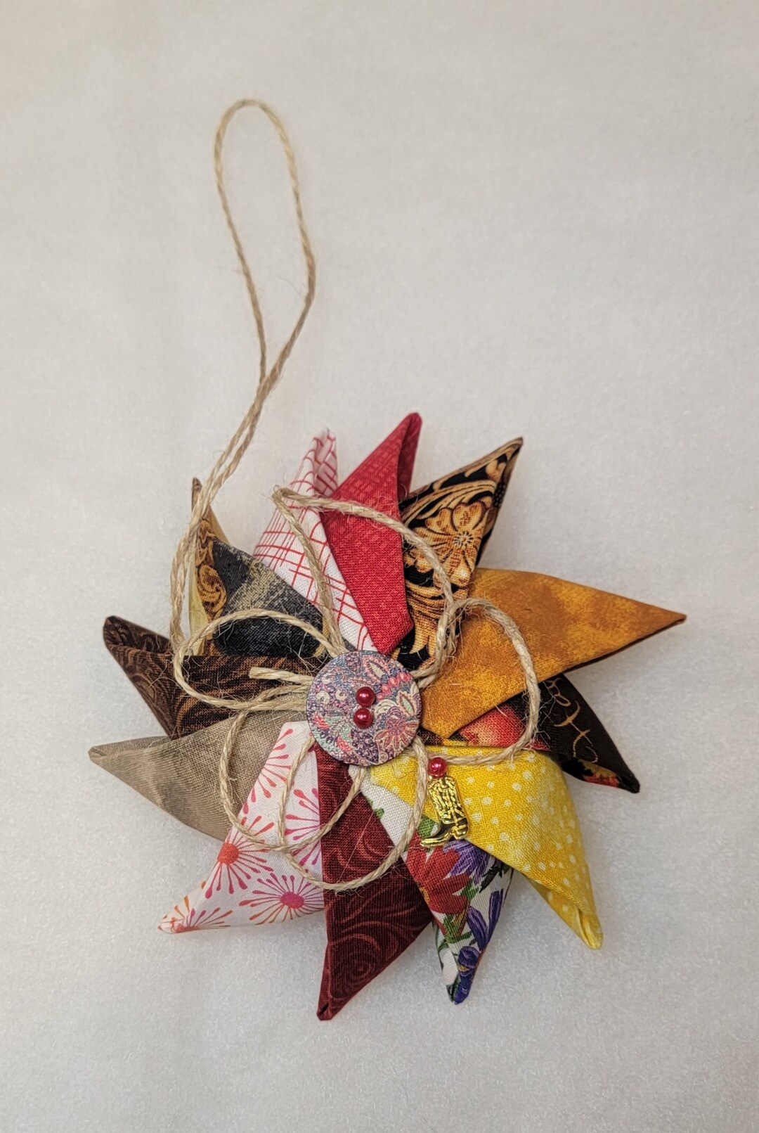 Happy Thanksgiving Multi Color Pinwheel Ornament (AU14) - Etsy
