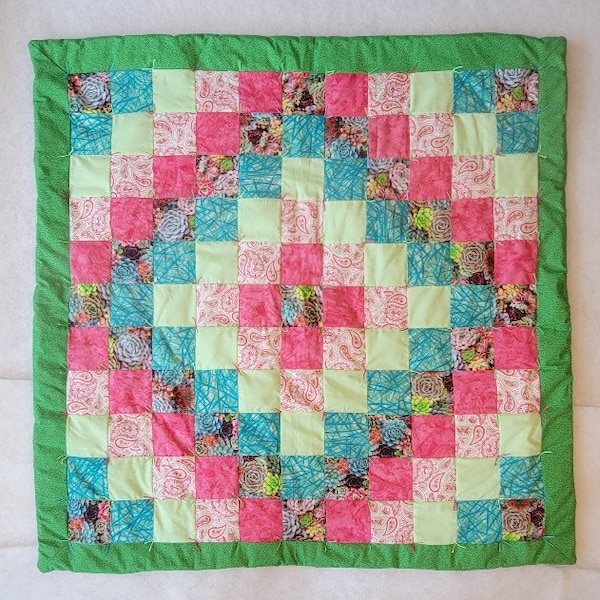 Bright Baby Quilt - Etsy
