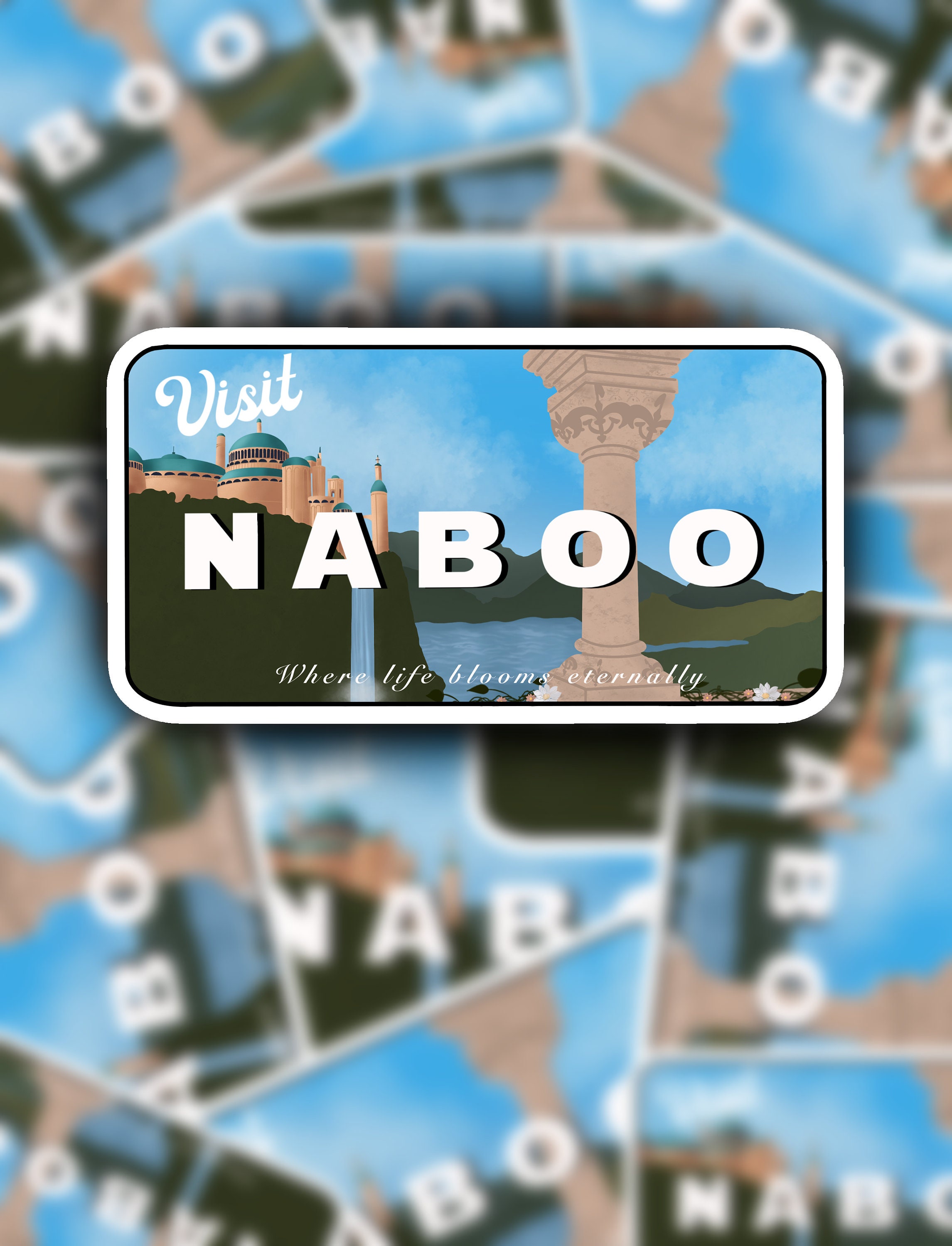Visit Naboo Star Wars Sticker - Etsy