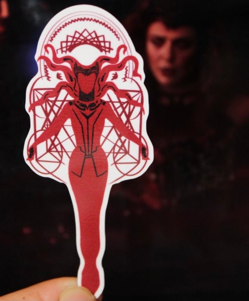 Scarlet Witch Darkhold Sticker - Etsy