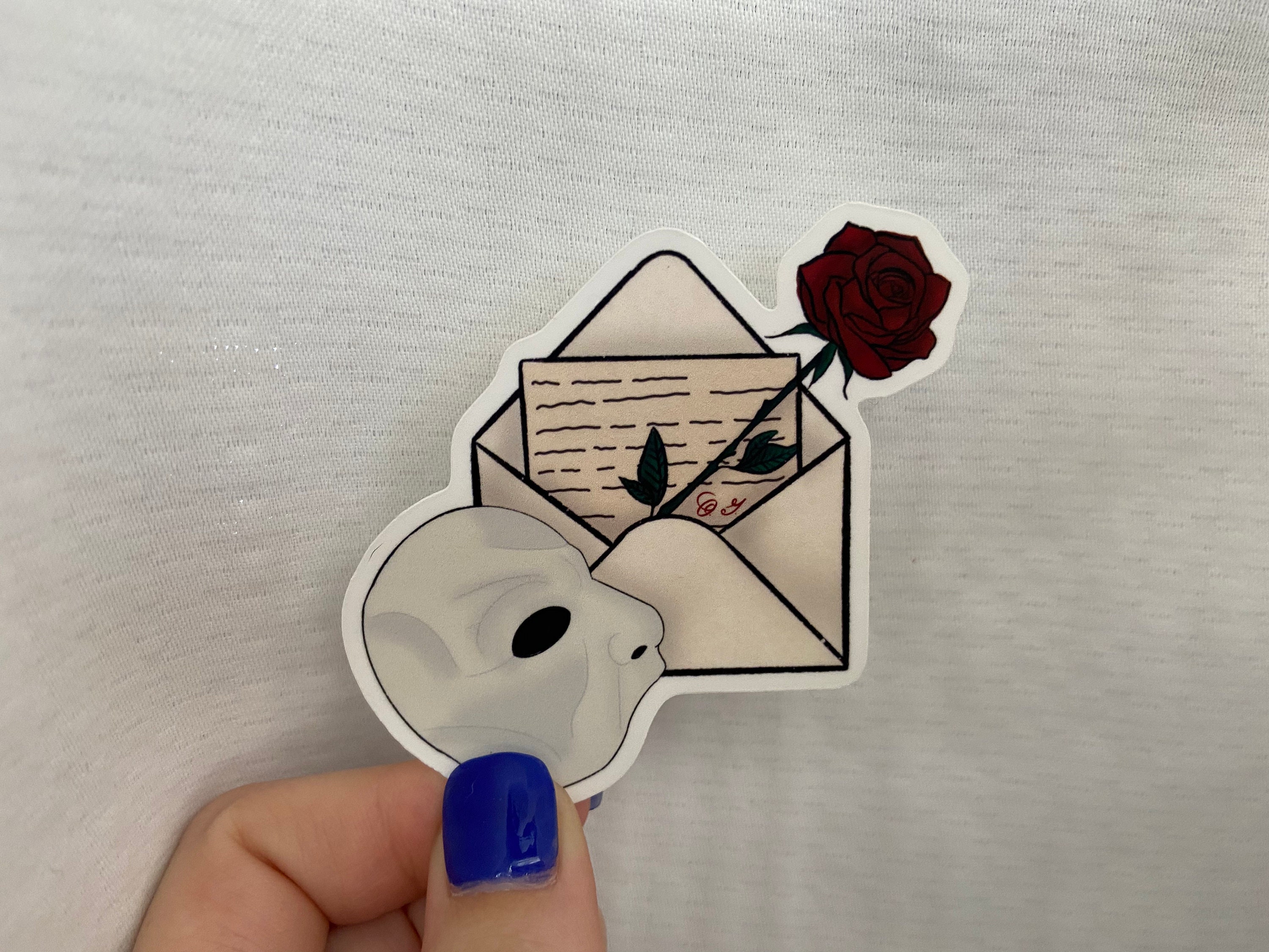 Phantom of the Opera Sticker | Etsy