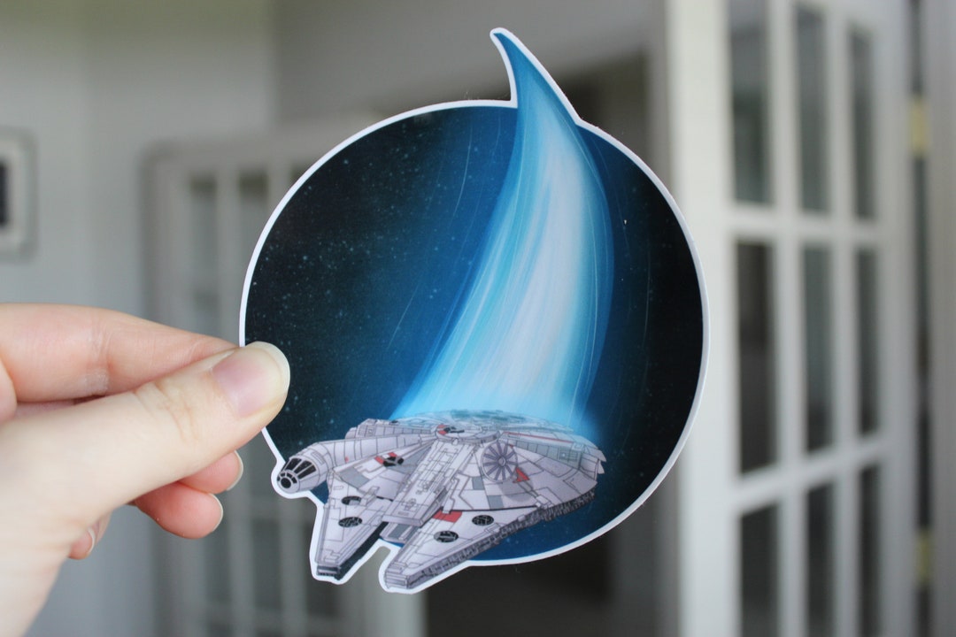 Millennium Falcon Sticker - Etsy