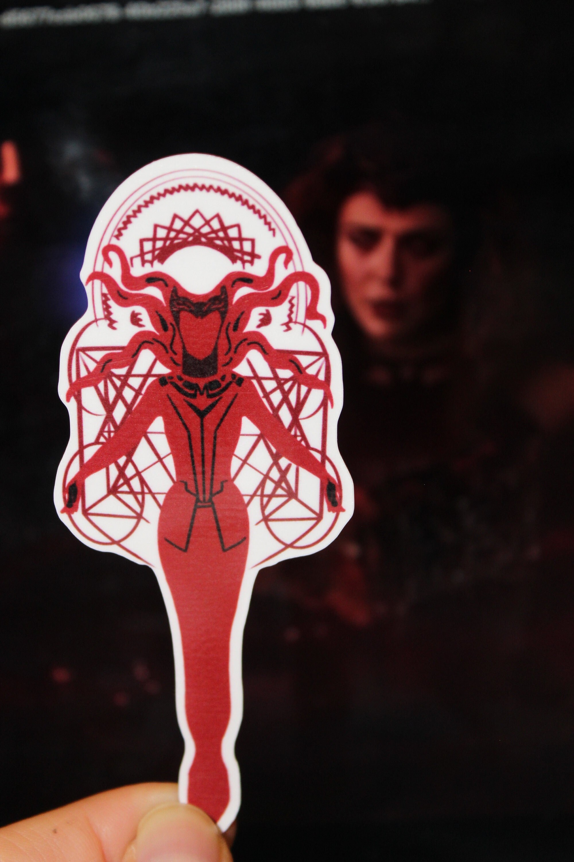 Scarlet Witch Darkhold Sticker - Etsy