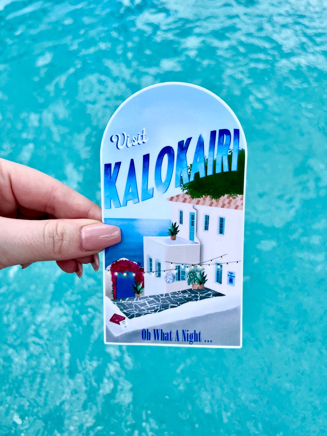 Visit Kalokairi (mamma Mia Sticker) - Etsy