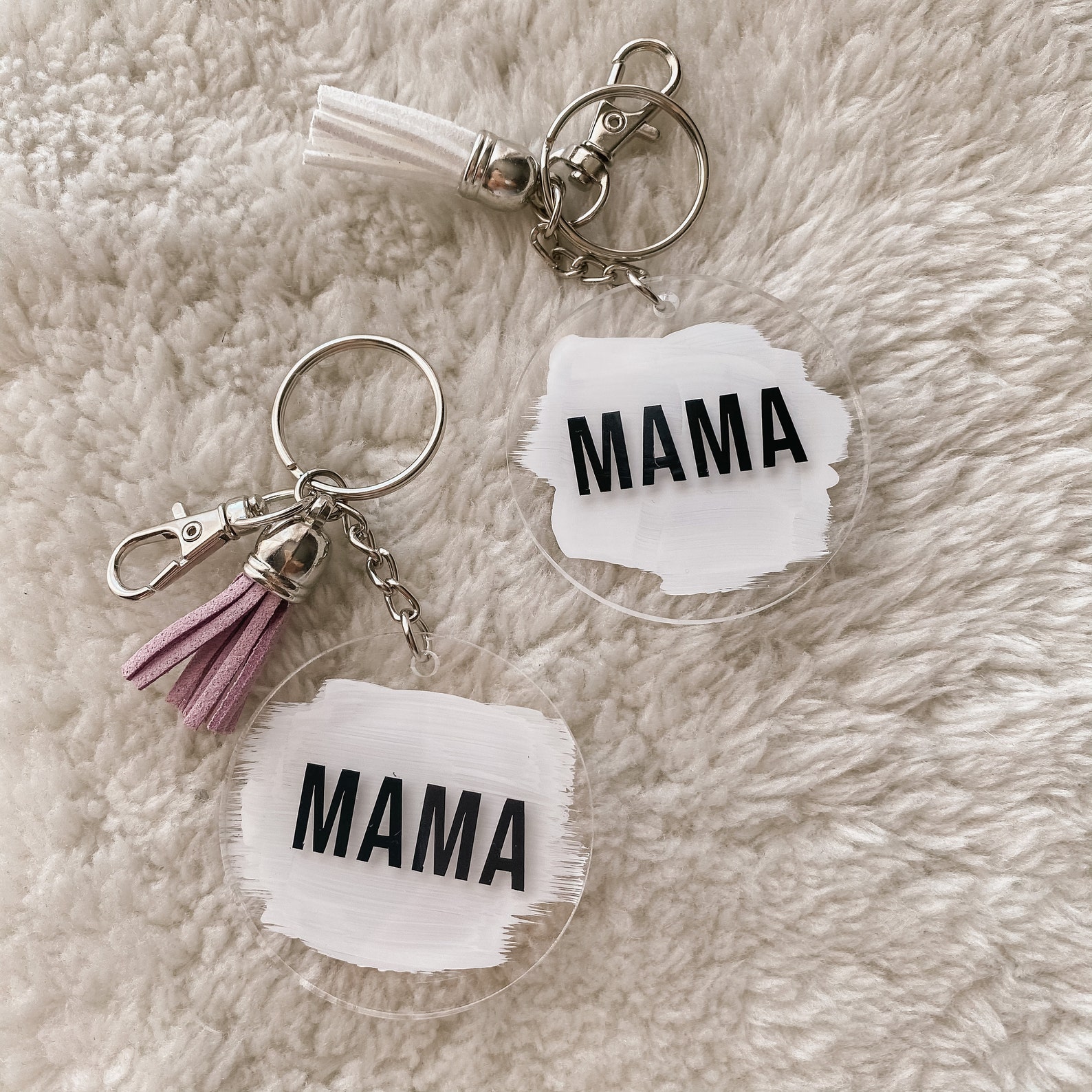 MAMA Acrylic Keychain Personalized Acrylic Keychain Mom - Etsy Canada
