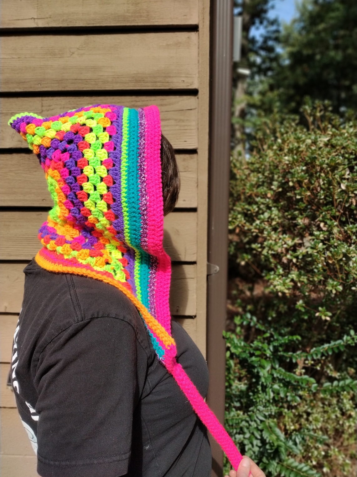 PATTERN | Granny Square Hood - Etsy