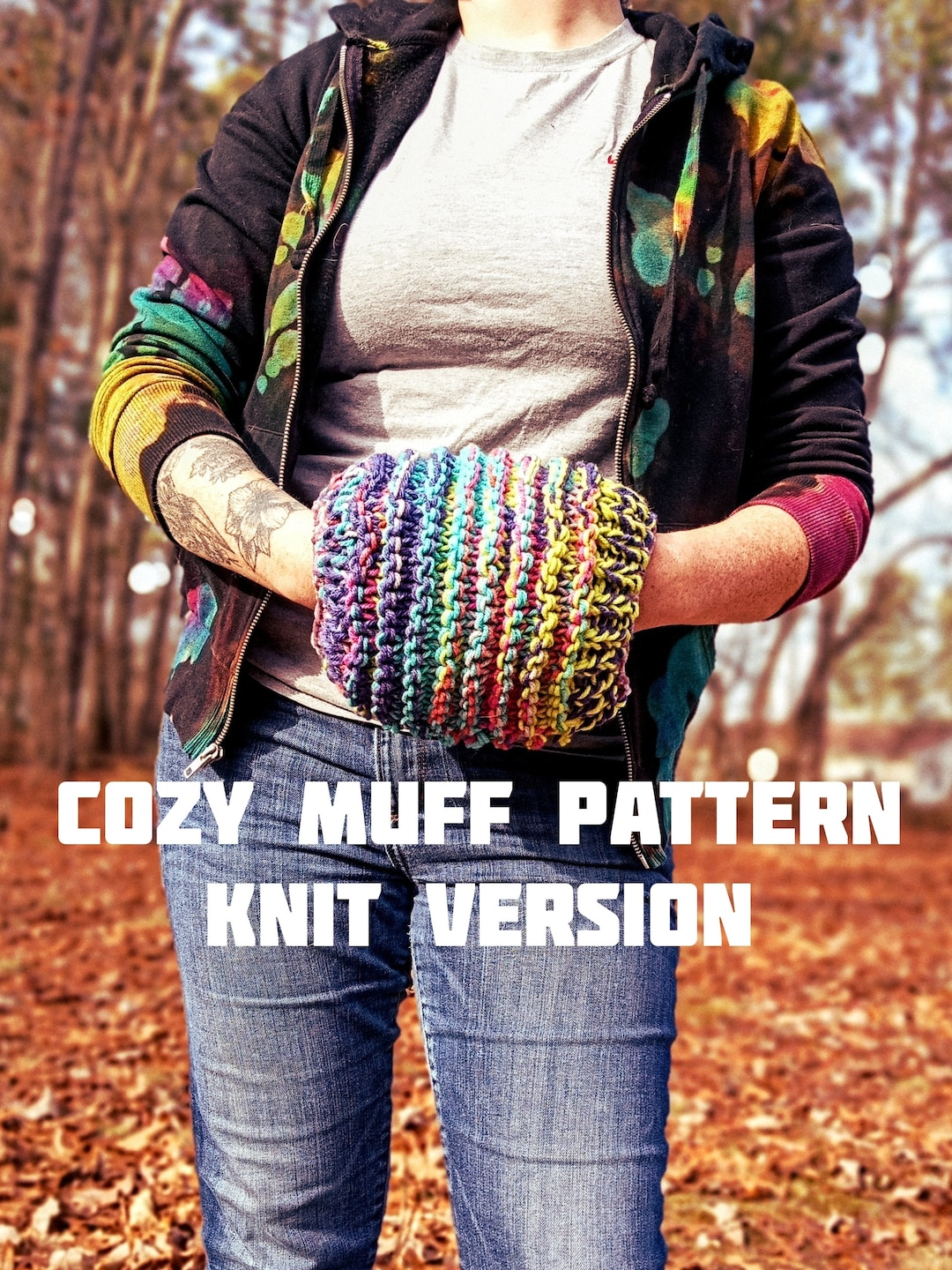 Cozy Hand Muff Knitting Pattern - Etsy