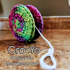 Cro-yo Pattern | Yo-yo Toy Crochet Pattern - Etsy