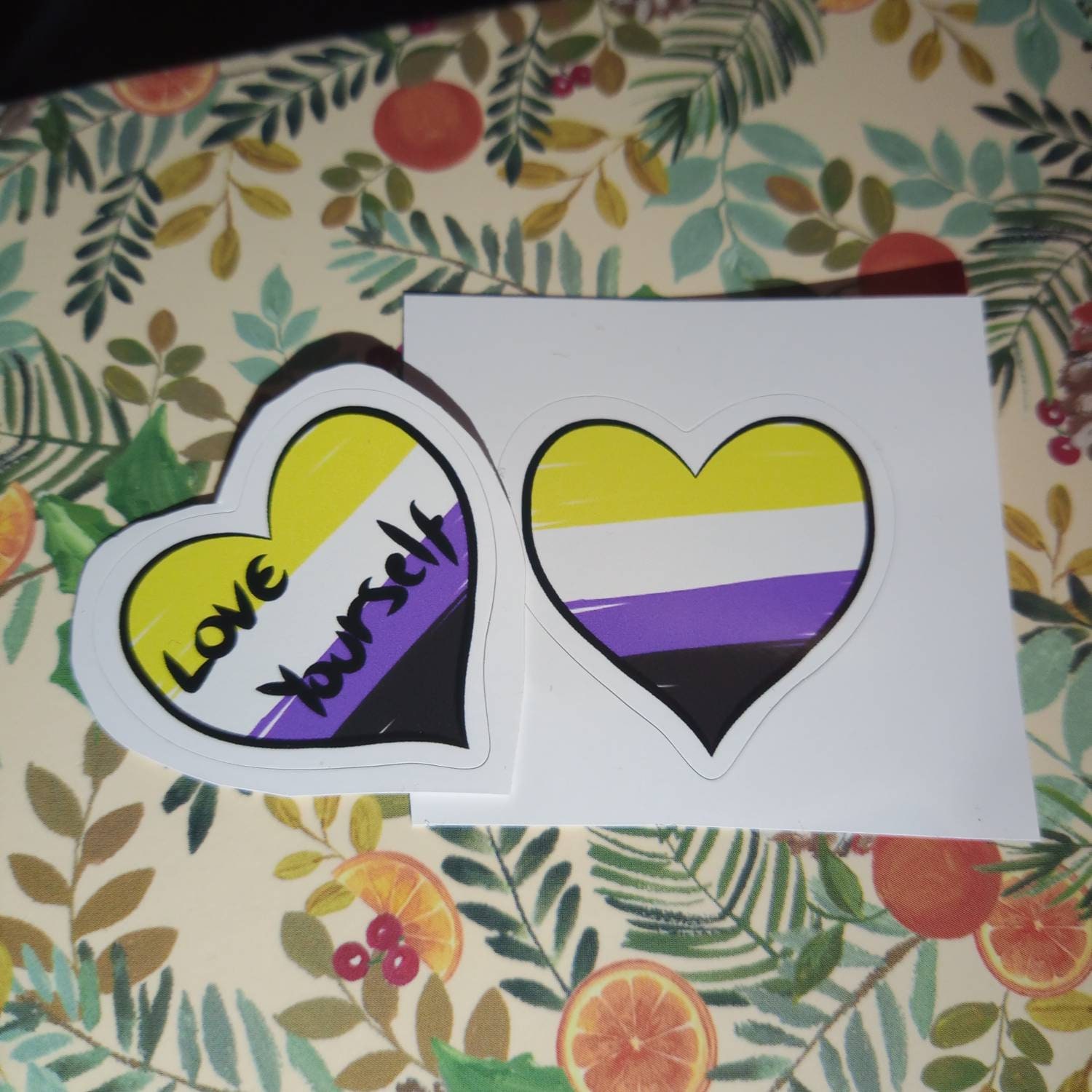 LGBTQ Non-binary Pride Flag Heart Shaped Sticker | Etsy LGBTQ Non-binary Pride Flag Heart Shaped Sticker | Etsy