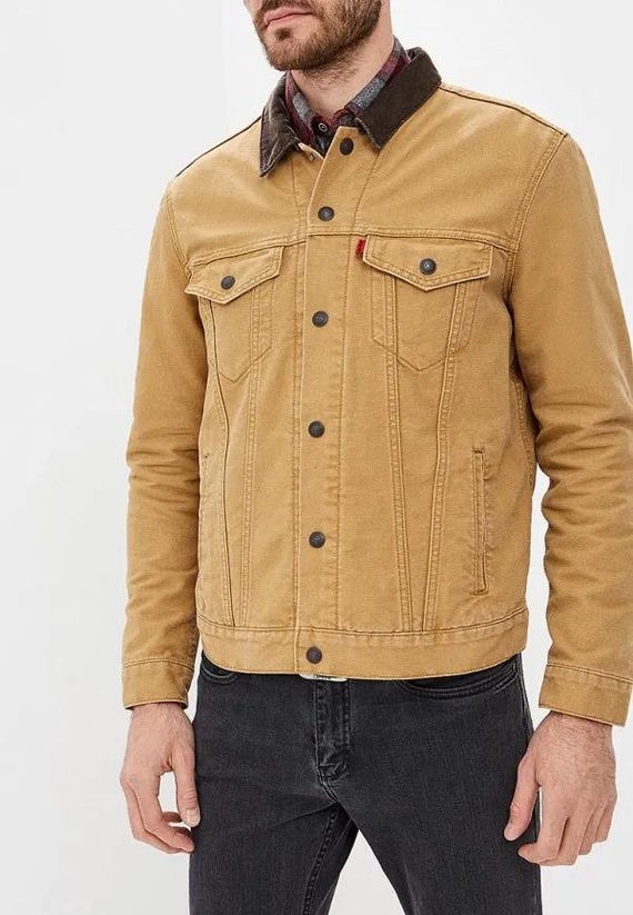 Levi's x Justin Timberlake Canvas Trucker Jacket, Cor… - Gem